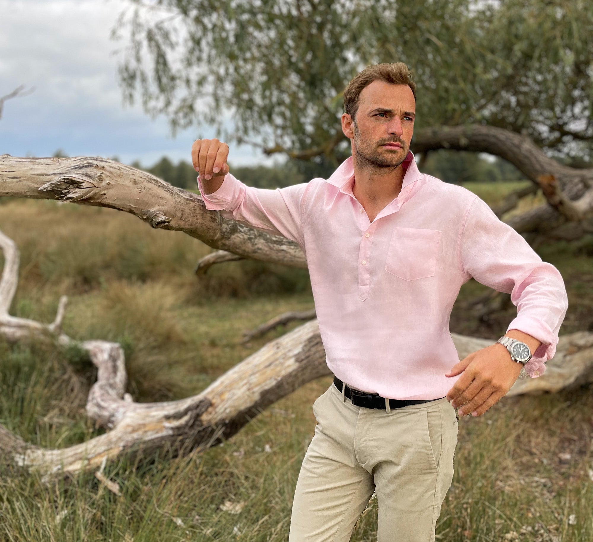 Lymington Pink Explorer Hemp Shirt – Babble & Hemp