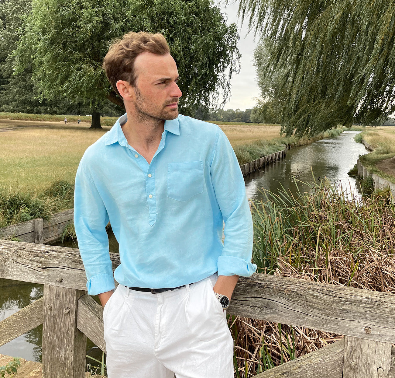 Samarkand Blue Explorer Hemp Shirt – Babble & Hemp